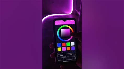 Flutter Iot App Rgb Led Controller App Using Esp32 And Ws2812b Flutter Iot Flutterui Youtube