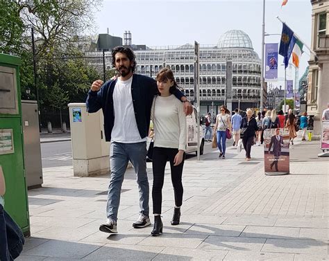 Pics Dev Patel Spotted In Dublin With Girlfriend Tilda Cobham Hervey