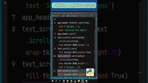 Rakesh Kumar Behera On Linkedin Python Shorts Code For Scrolled Text