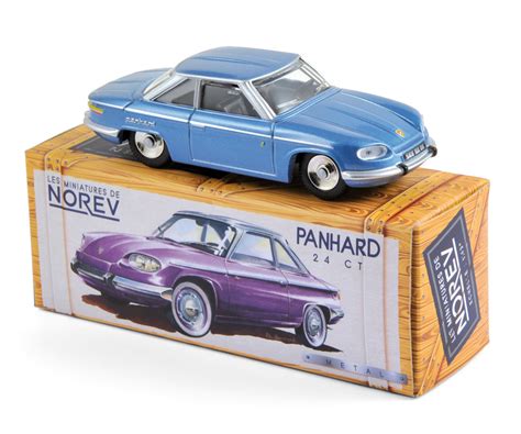 Panhard 24 Ct 1964 Hierro Blue Metallic 143 Norev