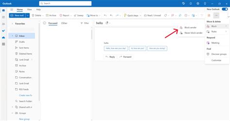 How To Block Emails In Outlook Labyrinth Technology