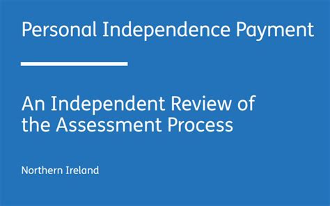 Independent Review Of PIP Assessment Published Department For Communities
