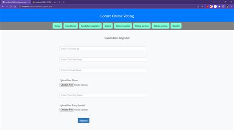 Github Baishakhi Secure Online Voting System With Enhanced Voting Data