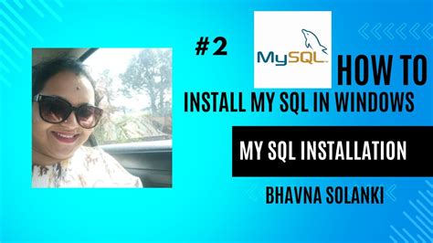 2 Mysql Installation In Windows Youtube