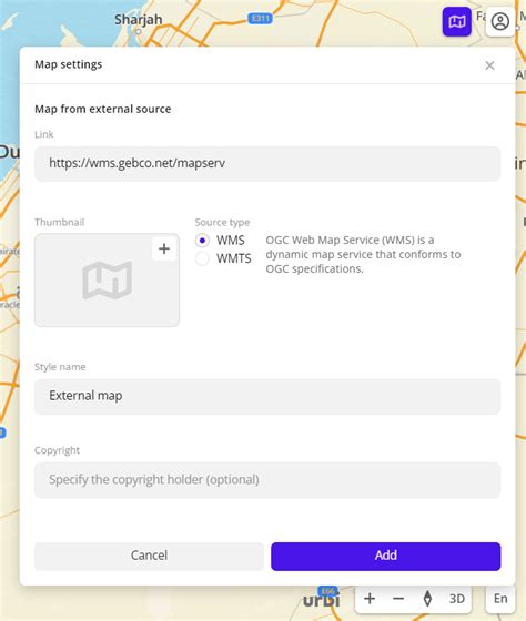 Adding External Maps Urbi Pro 2gis Documentation