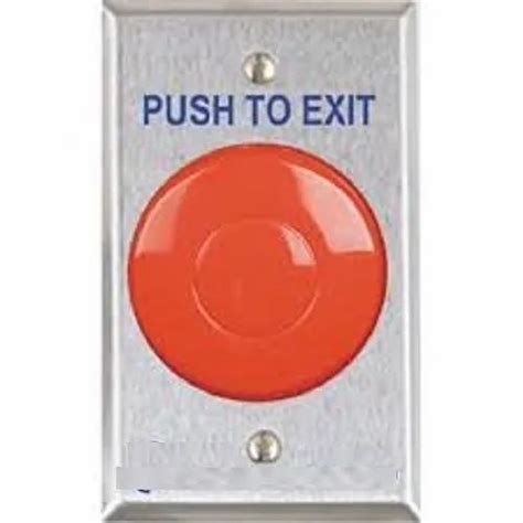 Aluminum Body Exit Button SEK LED SPDT Pins Push Button At Piece In Gurgaon