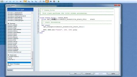 Rgss3 Scripting Tutorials ~ Tutorial 16 Aliasing Methods Youtube