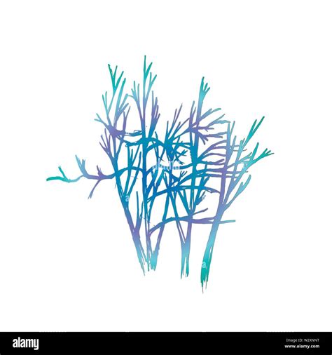 Color Illustration Of Tree Branches The Play Of Light And Shadow Stock Vector Image Art Alamy