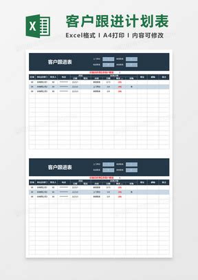 客户分析表Excel表格模板下载 熊猫办公