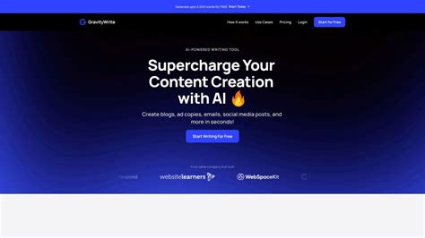 How To Use Gravitywrite Top Ai Writer Content Generator