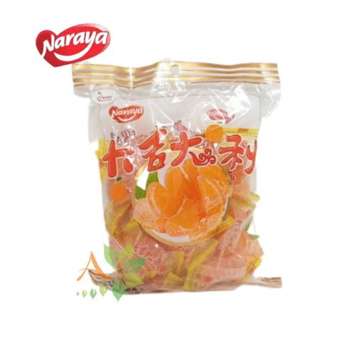 Jual Naraya Orange Candy Permen Jelly Jeruk 500g Shopee Indonesia