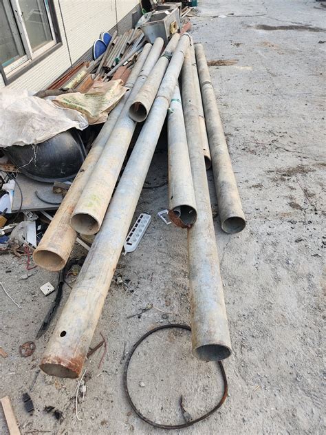 파이프 기둥 당근 중고거래