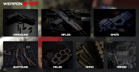 PAID Weaponshop ESX FiveM Releases Cfx Re Community