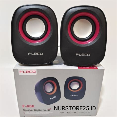 Jual Speaker Komputer Laptop PC Multifungsi X BASS Fleco F 006 Speaker Komputer Speaker PC