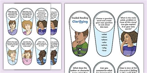 Guided Reading Fan Clarifying Teacher Made Twinkl