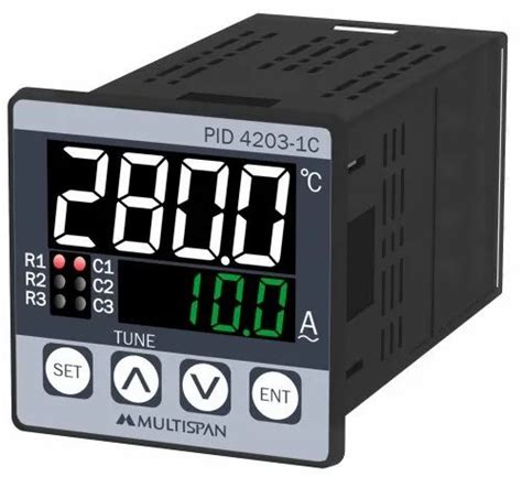 Multispan Pid 420 1c Pid 4203 1c Temperature Controller With Ampere Indication At ₹ 1000 Piece
