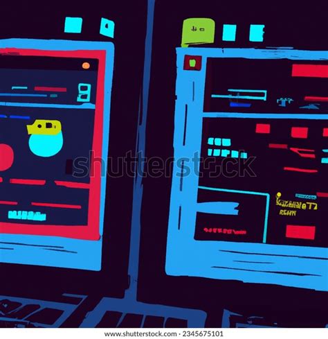 Cartoon Pc Computer Programming Game Javascript Ai Generated Image