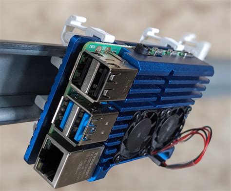Din Rail Mount Raspberry Pi 4 Armor Case By Blahab Download Free Stl Model