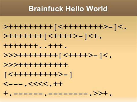 Okay Okay Heres Hello World In The Programming Language Known As