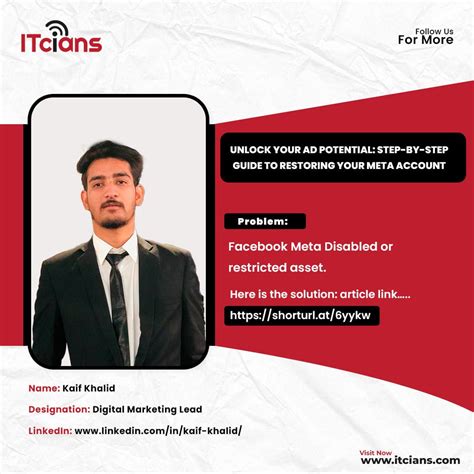Itcians On Linkedin Itcians Meta Metaadaccount Adsmanager