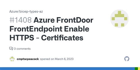azure frontdoor frontendpoint enable certificates · issue 1408