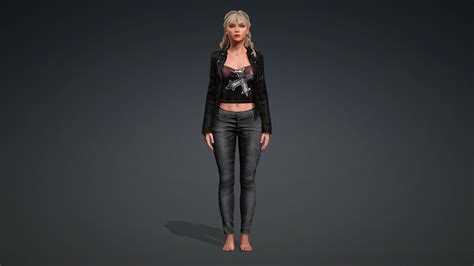 3d Girl Model Model Turbosquid 2387481
