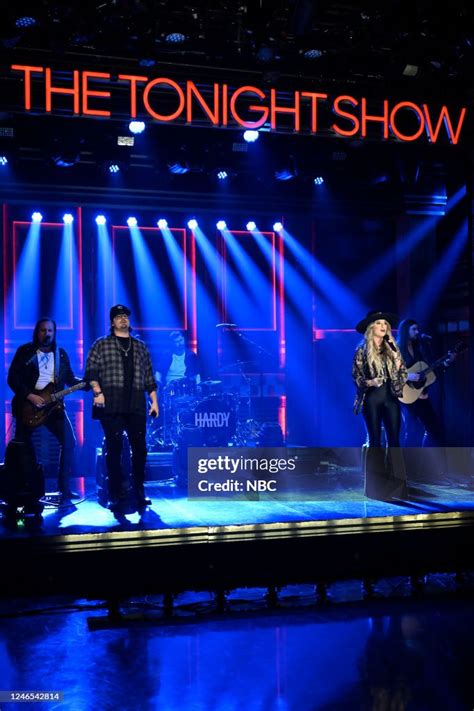 Musical Guests Hardy Ft Lainey Wilson Perform On Wednesday January