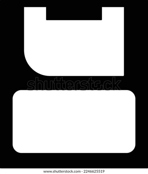 Icon Vector Save File Symbolillustrationartlogo Which Stock Vector