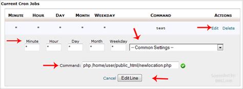 How To Edit Or Delete Cronjob Via Cpanel