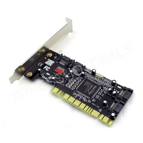 PCI SATA Internal Ports RAID Controller Card PCI To SATA 4 Ports SATA PCI Card In Add On Cards