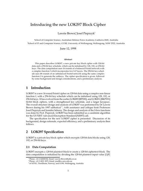 loki 97 pdf loki cryptography