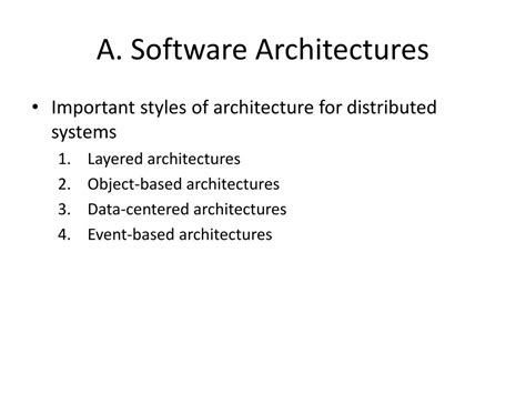 PPT Distributed Operating Systems Architectures PowerPoint Presentation ID