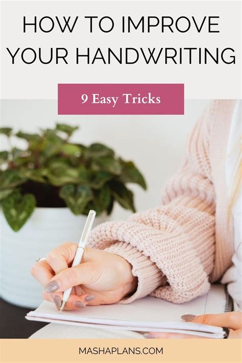 9 Easy Tricks To Improve Your Handwriting Artofit