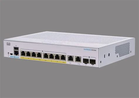 Network Switch Cisco Business 350 Series Cbs350 8t E 2g Managed