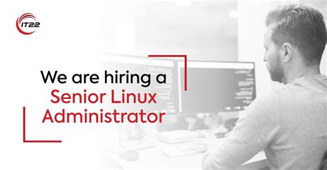Linuxadministrator Linuxengineer Devops Redhatlinux Linux It22 Bv