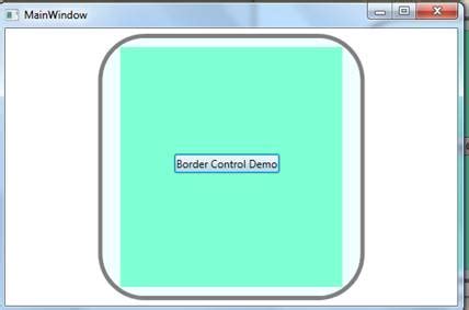Border Control In Wpf Mindstick