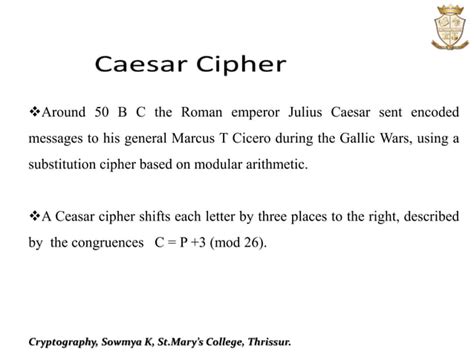 Mathematicscryptography Pptx