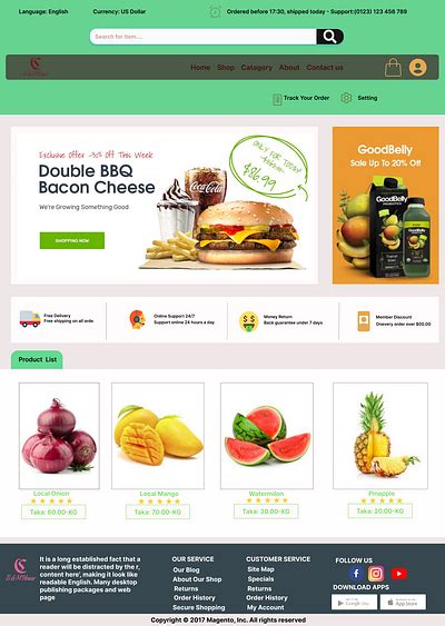 Ux Ui Design For Ecommerce Website By Mohammad Mamun On Dribbble