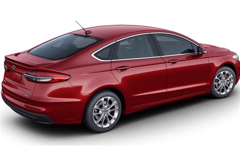 Ford Fusion Gets New Rapid Red Metallic Color First Look