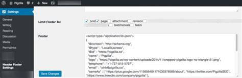 Localbusiness Schema Using Json Ld On Wordpress Tutorial Pigzilla