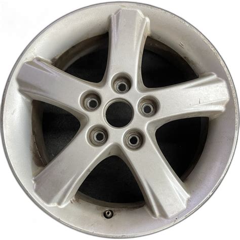 16 Mazda Protege 02 03 16x6 Alloy Htbk Protege5 Raised Notch Dull Ori
