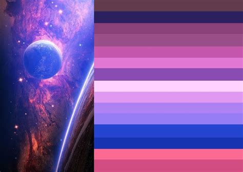 Abstract Fiction Space Blender Colours Color Coding Color Palette My Xxx Hot Girl