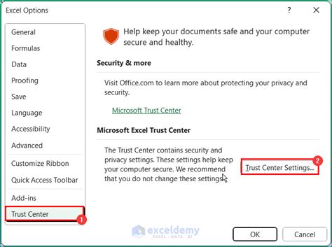 How To Fix If Macros Security Warning Has Been Disabled 4 Solutions