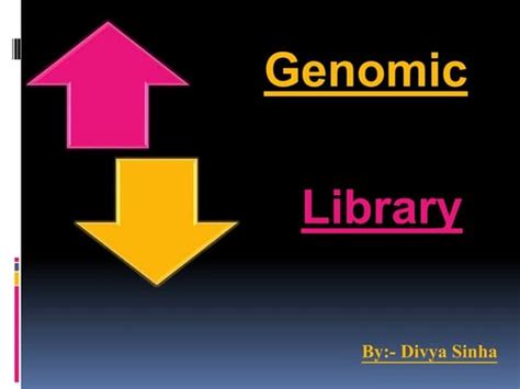 Construction Of Genomic And C Dna Library Pptx
