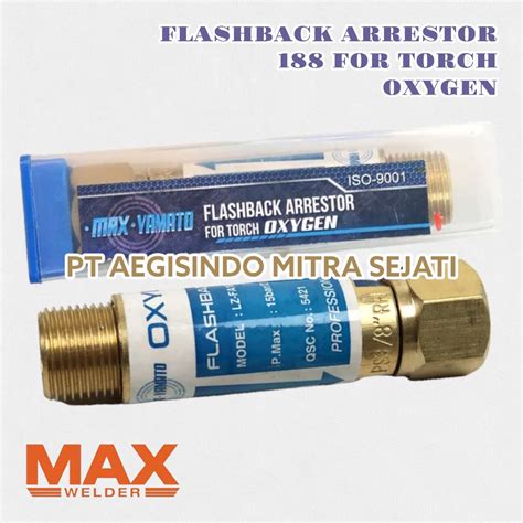 Flashback Arrestor For Torch Oxygen Blender Las Potong Flash Back Lazada Indonesia