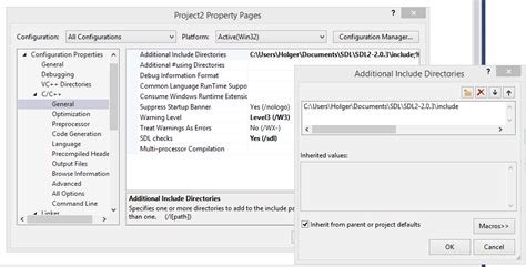 C Ms Visual Studio 2013 Sdl Not Working Stack Overflow
