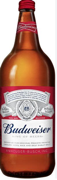 Budweiser 40oz Single Btl