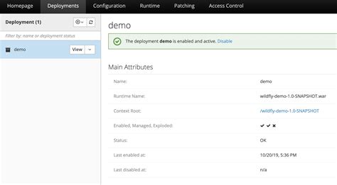 wildfly如何访问部署项目 程序新视界
