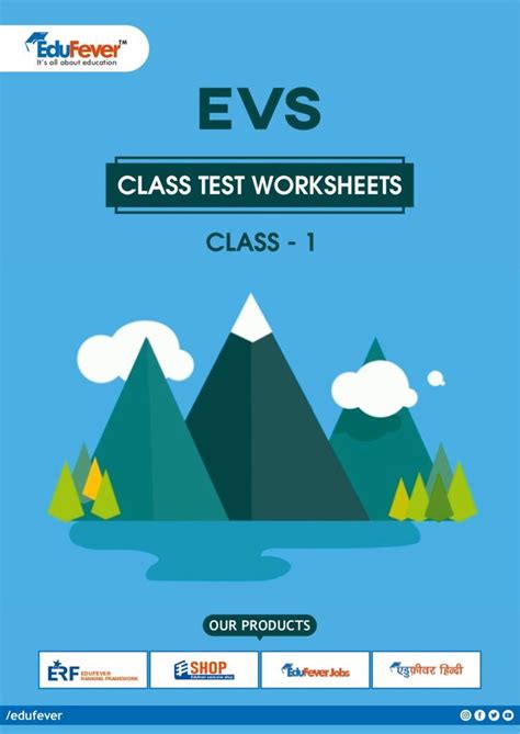 Download Cbse Class 1 Evs Class Test Worksheet In Pdf General Knowledge Book Worksheets For