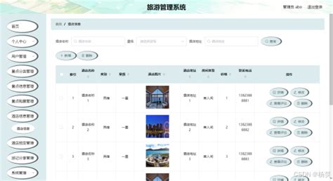 【开源免费】基于vue和springboot的旅游管理系统（附论文） csdn博客
